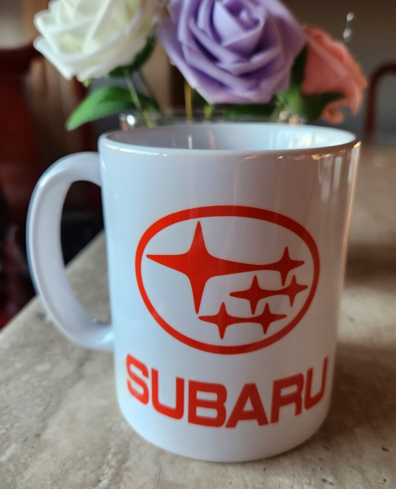 subaru coffee mug Taza Logo Subaru 110z | eBay