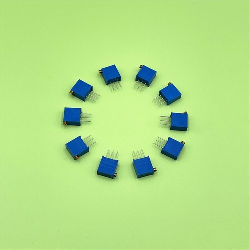 100pcs 3296X 503 50K Ohm Multiturn Cermet Trimmer Potentiometer ...