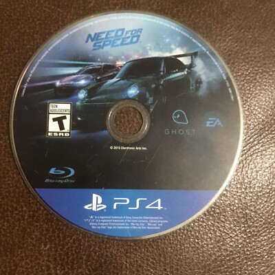 Need For Speed (Playstation 4, 2015) PS4, Disc Only, Tested | eBay
