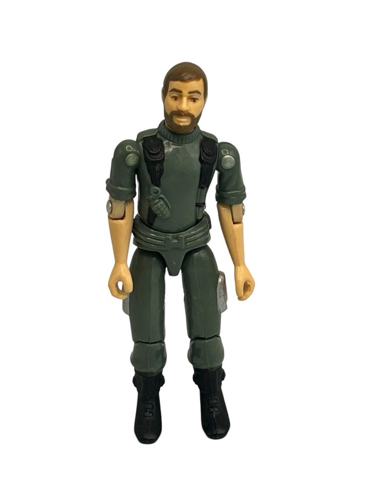 GI Joe Breaker V1 Straight Arm w/ File Card & Backpack 1982 Hasbro ARAH ...