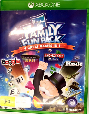 Hasbro Family Fun Pack - Microsoft Xbox One PAL (Monopoly, Boggle, Risk ...
