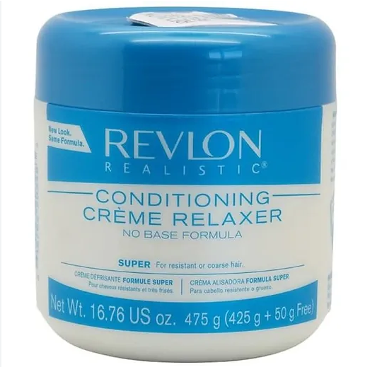 Revlon Realistic No-Base Conditioning Creme Relaxer Super 475g (16.76oz ...