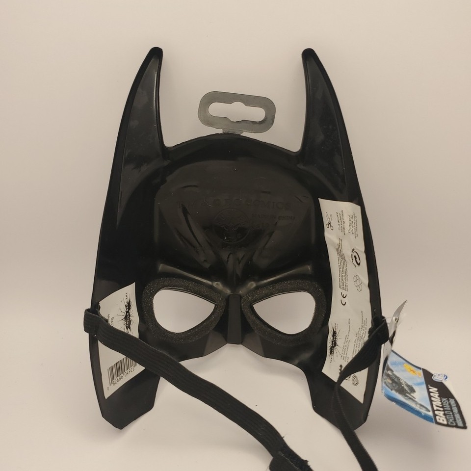 Rubie's Dark Knight Batman Half Face Mask Cosplay Halloween Child ...
