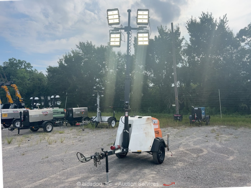 2021 Magnum MLT6SM Towable LED Light Tower 6kW Generator Diesel Genset ...