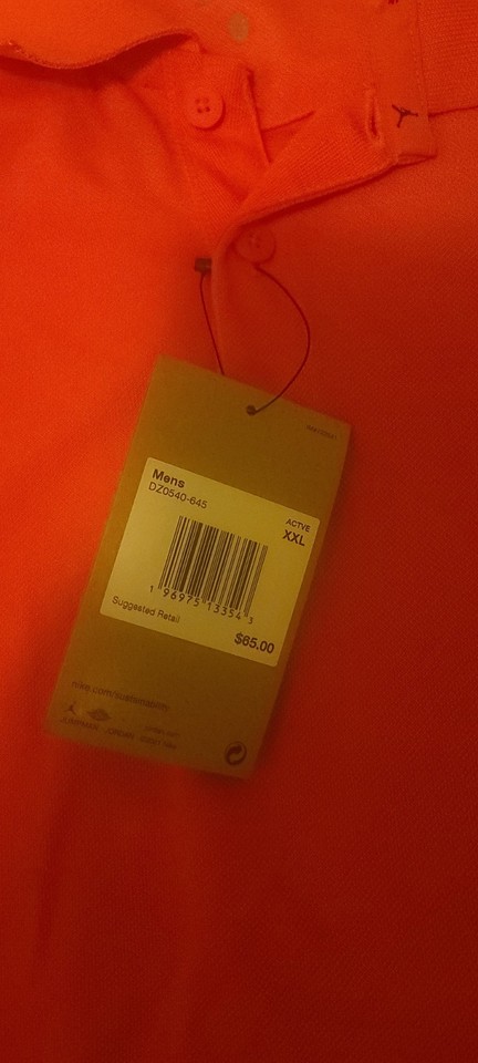 Jordan Golf Hot Pink Golf Shirt XXL Dri Fit | eBay