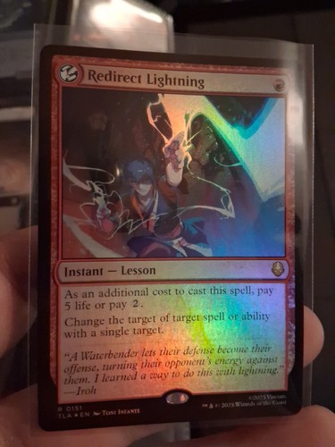Redirect Lightning Avatar: the Last Airbender Foil for sale online ...