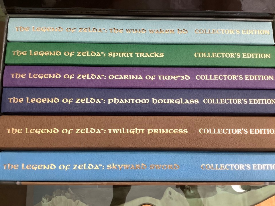 The Legend of Zelda Strategy Guide Box Set Prima Collector's Chest ...