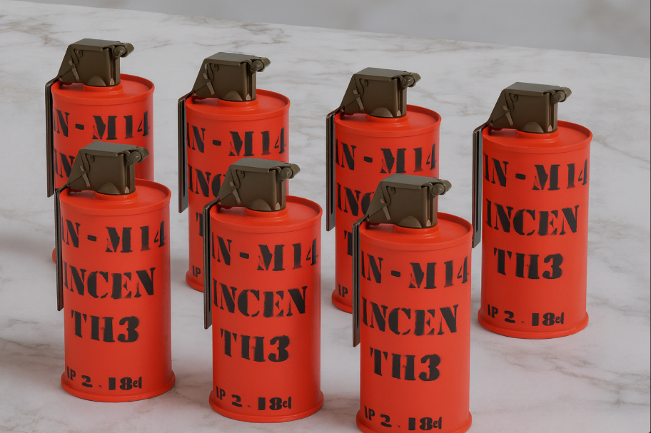 US Army USMC AN-M14 M14 Incendiary Grenade 1:1 Replica Prop Toy INERT ...
