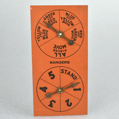 VTG Red Rangers Spinner Replacement Piece 1938 The Lone Ranger Board ...