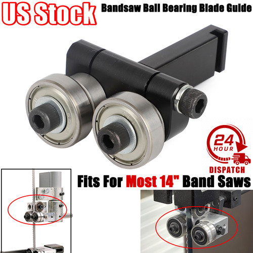Fits For Most 14" Band Saws Bandsaw Ball Bearing Blade Guide Upper or ...
