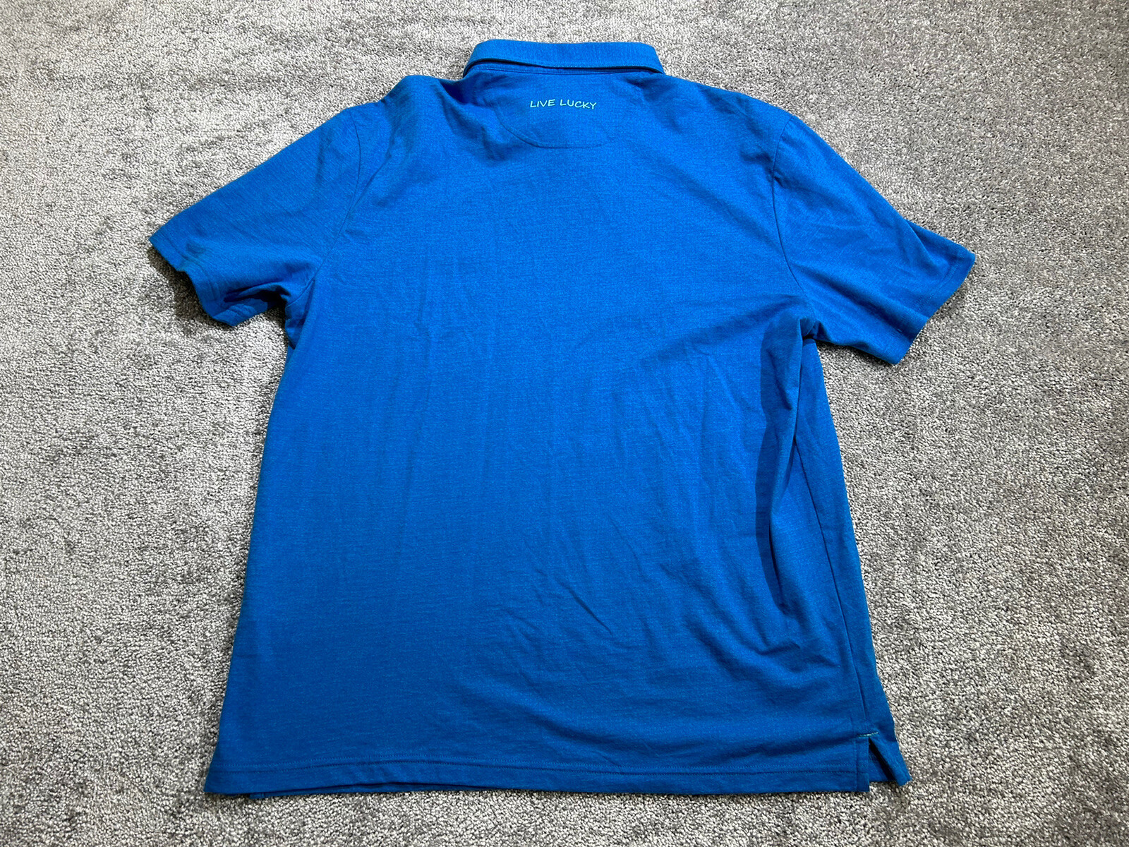 Black Clover Shirt Men’s Extra Large Polo Shirt Blue … - Gem