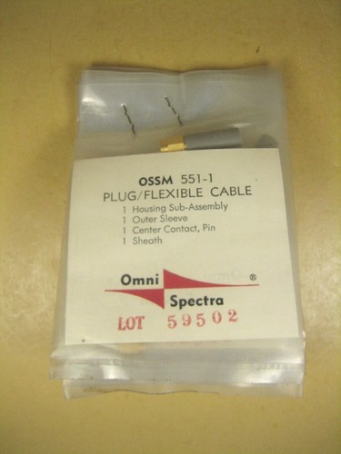 Omni Spectra SMA Female Flexible Cable Assembly Kit OSSM 551-1 Lot of ...