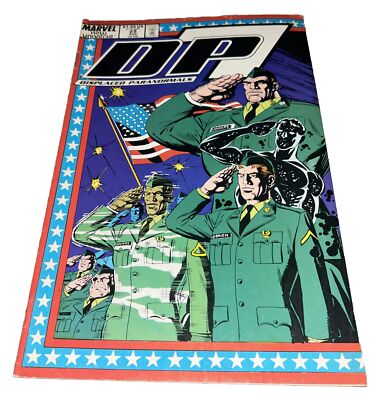 D.P.7 #22 (08/1988) Marvel New Universe Comics Displaced Paranormals ...
