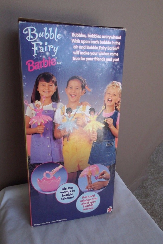 Bubble Fairy Barbie Doll - #22087 MIB 1998 Mattel - NOS | eBay