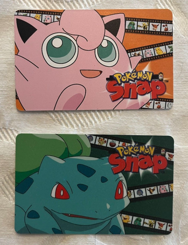 Pokemon Nintendo Blockbuster Pokemon Snap Clefairy Venusaur Cards | eBay