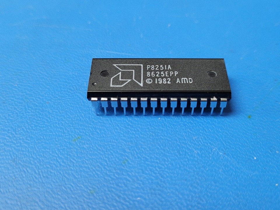 (1 PC) P8251A AMD UART IC 1, UART Channel 28-PDIP | eBay