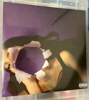 Olivia Rodrigo Guts(Spilled) 2LP Deluxe Edition Clear Red Purple Splatter Vinyl | eBay