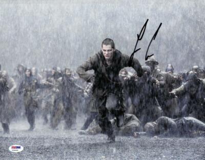 Logan Lerman Signed Noah Authentic Autographed 11x14 Photo PSA/DNA # ...