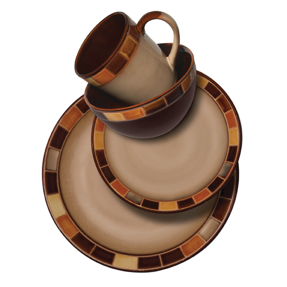 Gibson 69820.16 Casa Estebana 16 Piece Dinnerware Set 85081930002 | eBay