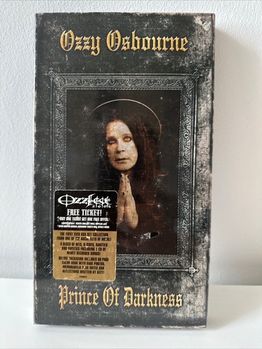 Ozzy Osbourne Prince Of Darkness BLACK SABBATH USA BOX SET OUT OF PRINT ...