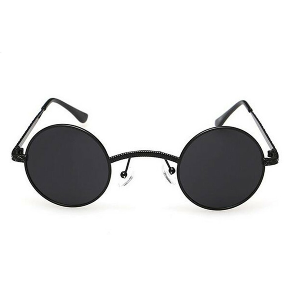 Vintage Small Round Sunglasses Metal Full Rim Outdoor Retro Glasses | eBay