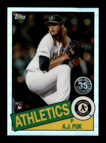 2020 Topps Chrome 1985 Topps Baseball #85TC-14 A.J. Puk Oakland ...
