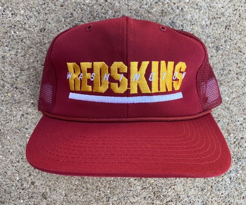 Vintage NFL Washington Redskins Rope Sports Specialties Hat Cap Mesh ...
