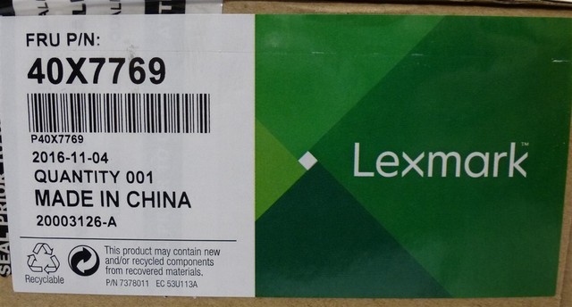 LEXMARK 40X7769 ADF Rear Side Drive MX710de MX710dhe MX711dhe MX711dthe ...