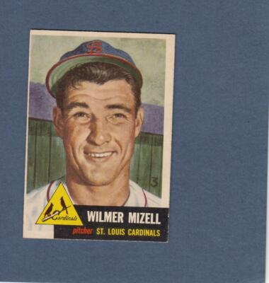 1953 Topps #128 Wilmer Mizell St.Louis Cardinals EX+ Excellent+ DP Lot ...