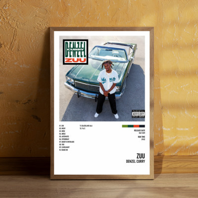 Zuu Denzel Curry Album Poster 24x36" Custom Canvas Print Music Poster ...
