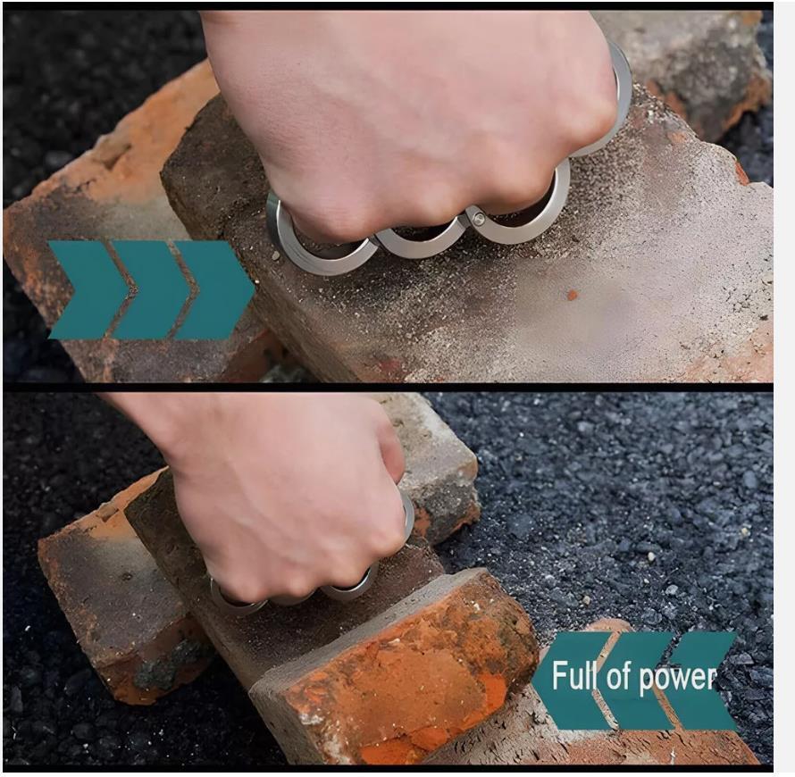 4X Stainless Steel Outdoor Rotatable Folding Ring Clasp Ring fit Hiking ...