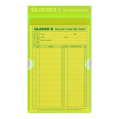 Glover's Acrylic Line-Up Card Holder (Fits Line-Up Card) | eBay