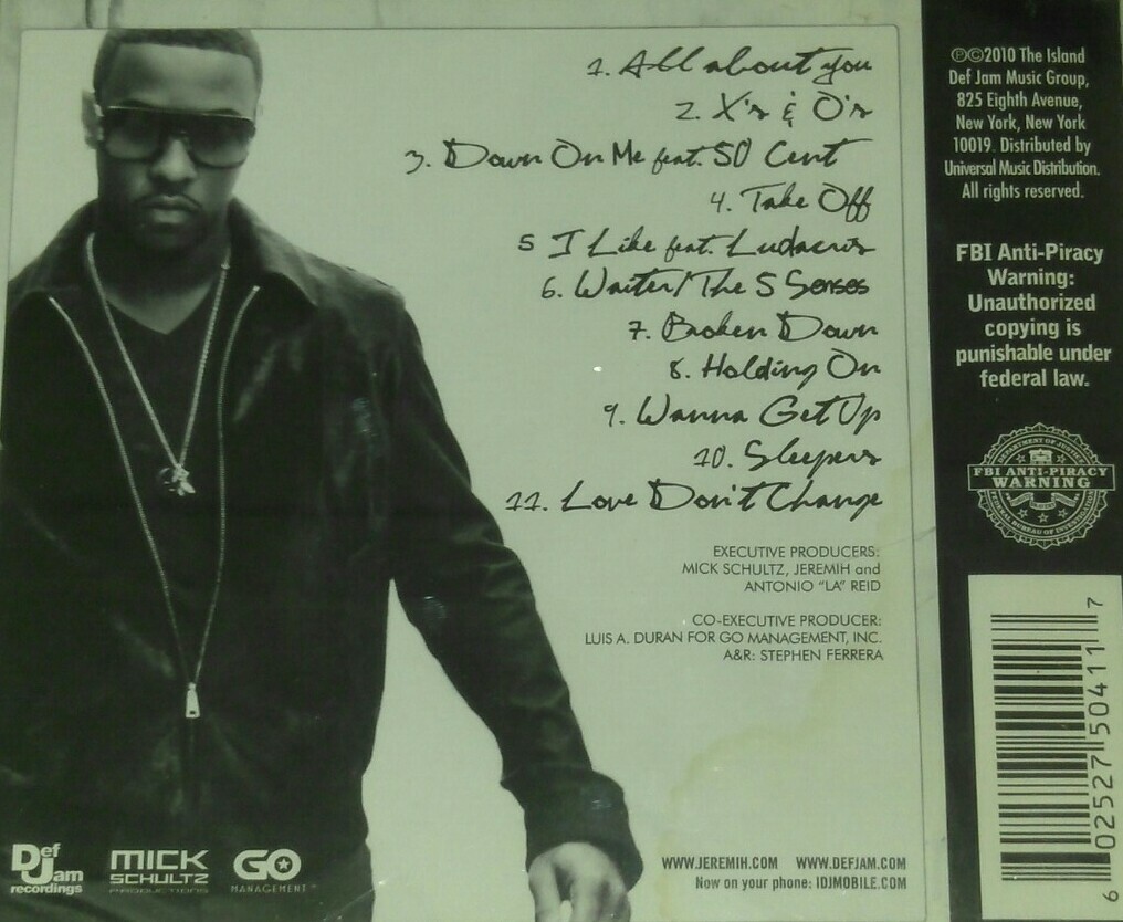 Jeremih All About You CD 602527504117| eBay