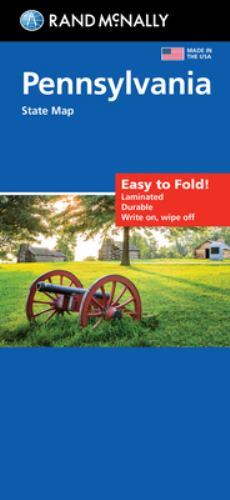 Rand Mcnally Easy to Fold: Pennsylvania State Laminated Map by Rand ...