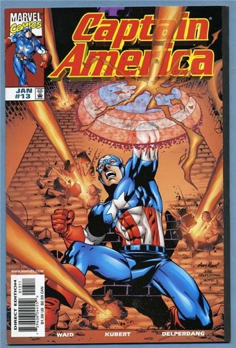 Captain America #13 1999 [Doug Braithwaite] Marvel -v | eBay