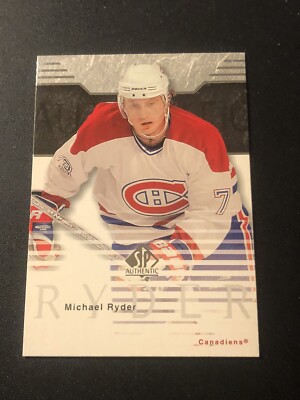 2003-04 SP Authentic Michael Ryder #47 | eBay