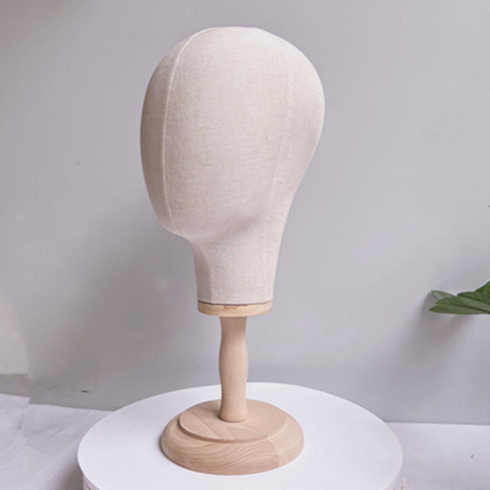 Hat Display Stand Manikin Head Caps Storage Rack with Wood | eBay UK