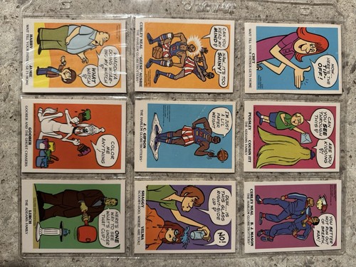 1974 Hanna Barbara Wonder Bread Complete Set, Scooby Doo, Globetrotters ...