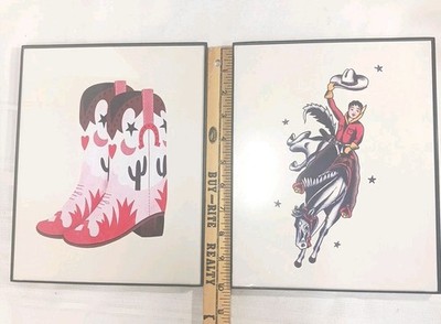 Kate and Laurel Sylvie Vintage Western Framed Art Prints By Corinna ...