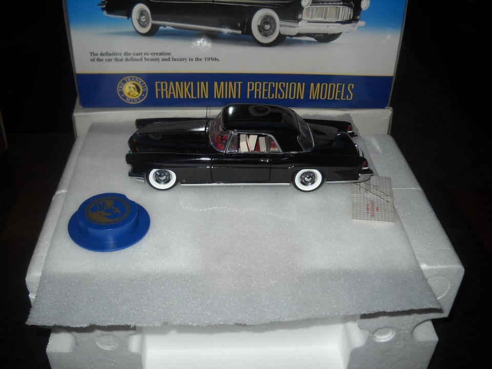 😎😎-FRANKLIN MINT*1/24* 1956 CONTINENTAL MARK II****B11ZO31 NO PAPERS😎😎 ...