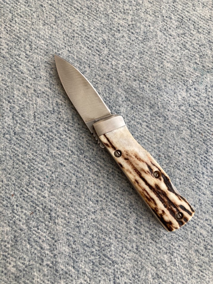 Vintage BenchMark ROLOX, Stag, SideWinder Knife - MIB | eBay