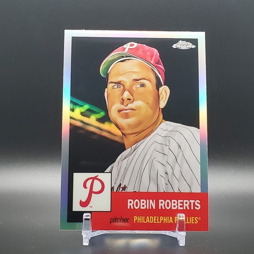 2022 Topps Chrome Platinum Anniversary Robin Roberts Refractor #156 ...