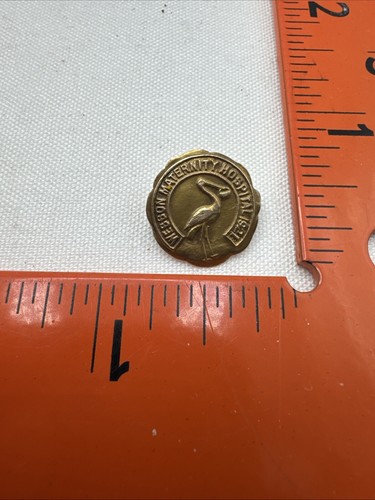 1921 Wesson Springfield (MA) Maternity Hospital Nurse School 10K Gold ...