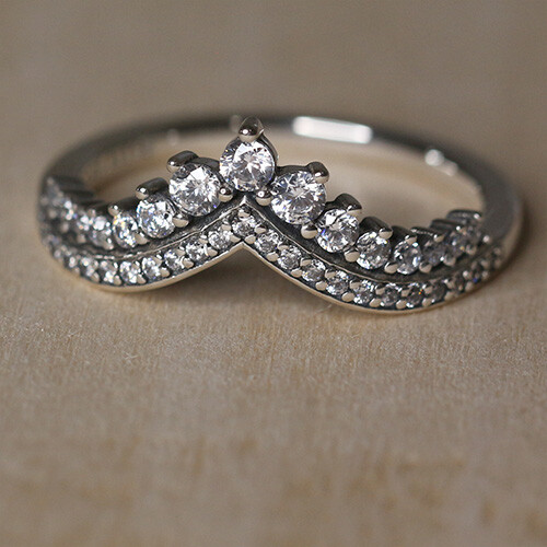 PANDORA Princess Wish Ring Size 58 - 197736cz-58 for sale online | eBay