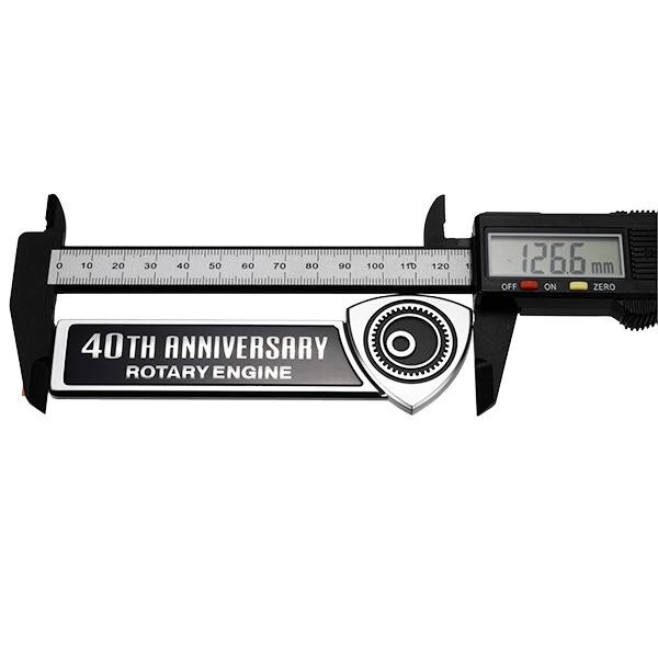 Genuine MAZDA 40TH ANNIVERSARY ROTARY ENGINE EMBLEM F232-51-761A F233 ...