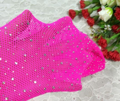 Womens Fishnet Tights Sexy Crystal Pantyhose Hosiery Carnival Festival ...