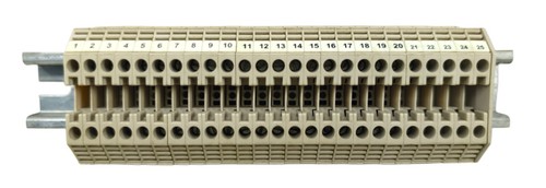 Weidmuller WDU 4 Feed Through Terminal Block Screw Connection 4 mm2 32A ...