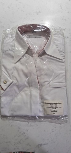 Vintage uniform British Airways Julien Macdonald Crew Short Sleeve ...