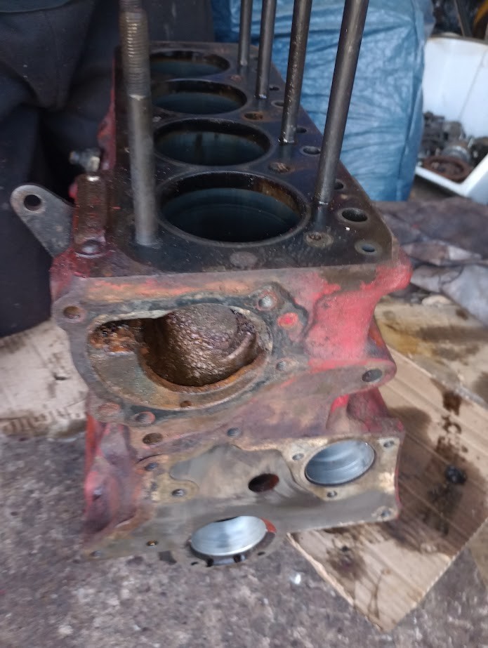 Classic Austin Rover Mini Cooper 1275 carb Engine Cylinder Block 1990 ...