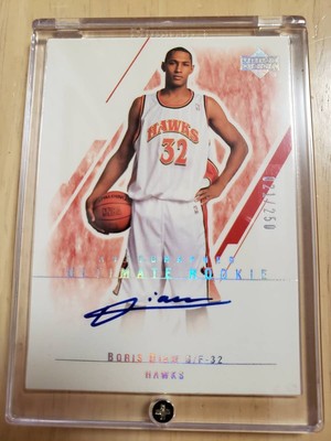 Rookie 2003 -04 UD Ultimate Collection BORIS DIAW Auto RC #021 /250 ...